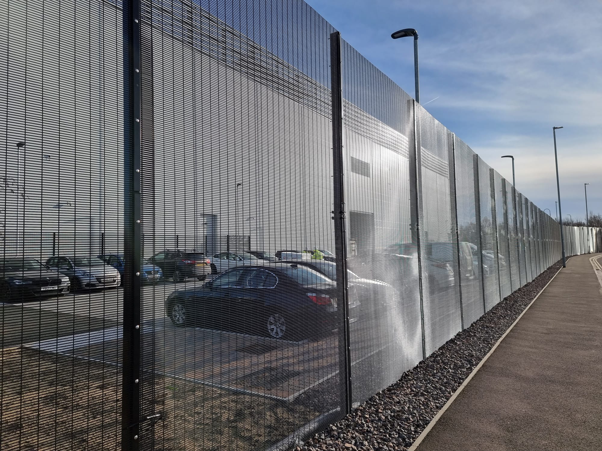 Security 358 Mesh Fencing System | Swansea, Cardiff, London ...